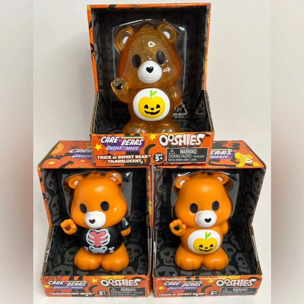 Care Bears | Toys | Care Bears Ooshies Vinyl Figures Halloween 224 ...